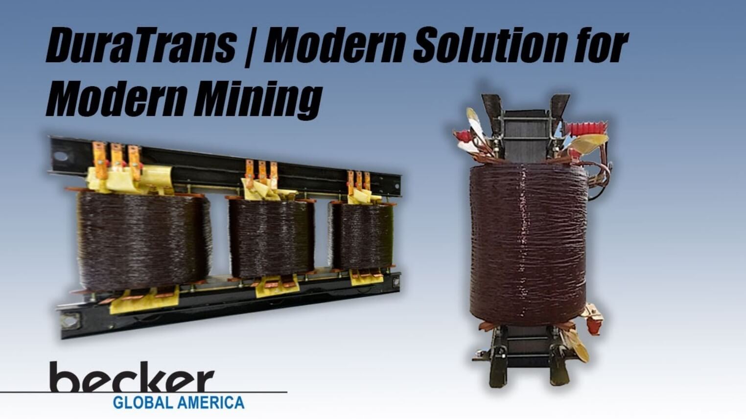 Duratrans Transformer | Becker Mining USA